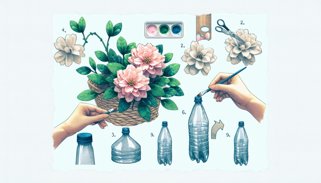 Guía paso a paso: Cómo hacer flores hermosas con botellas de plástico ...