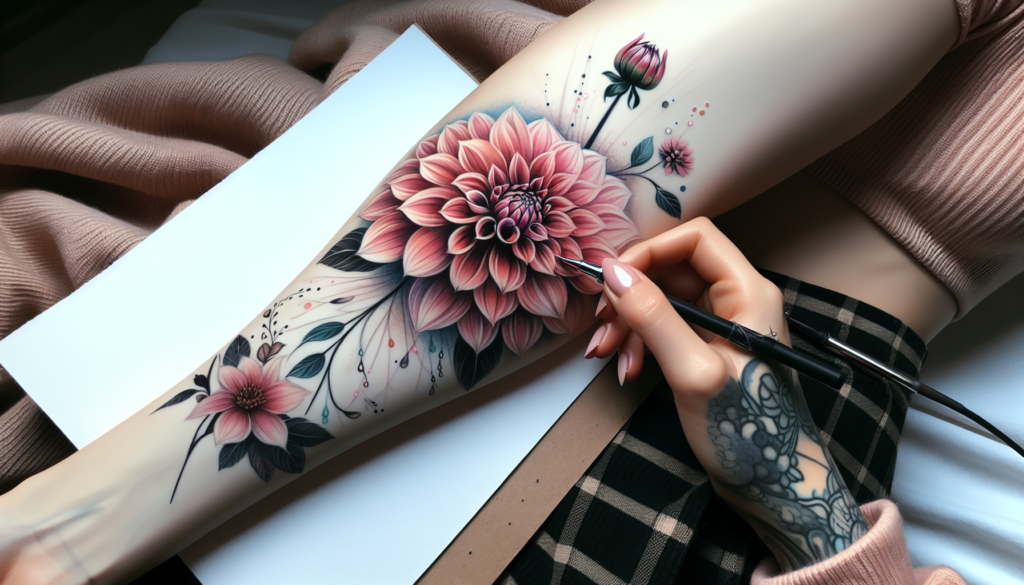 Tatuajes de Dalias: Explorando Sus Simbolismos y Tendencias en Diseños ...
