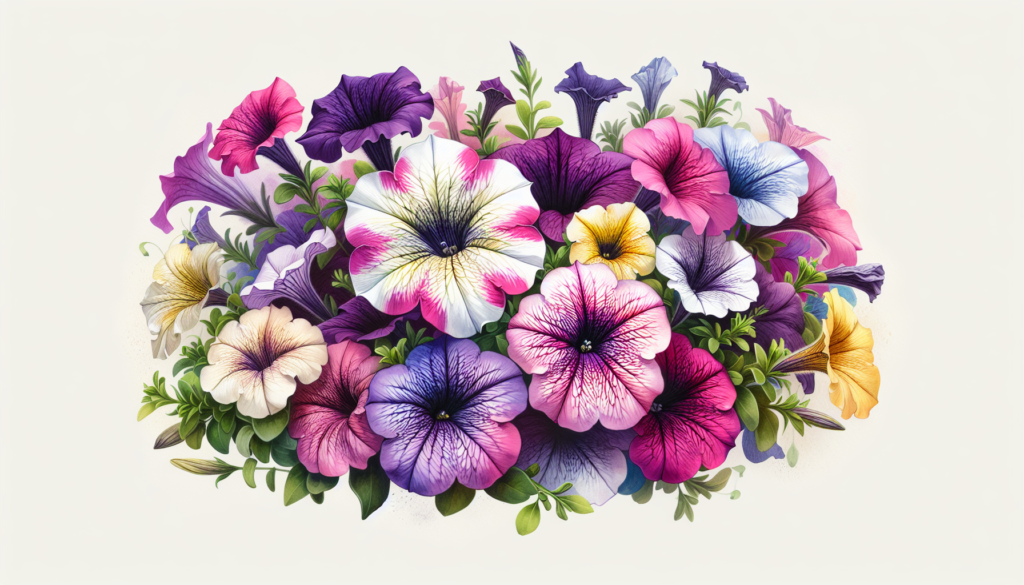Petunias y Paletas de Color: Transforma Tu Jardín en Un Arcoíris Floral ...